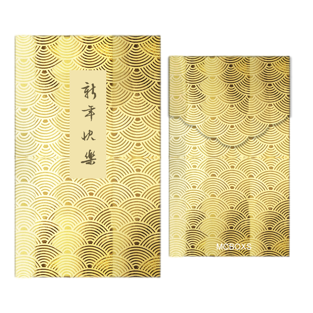 Custom Foil Paper Money Packet